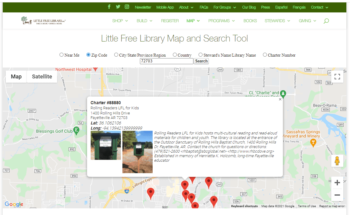 Little Free Library|Rolling Hills Baptist Church